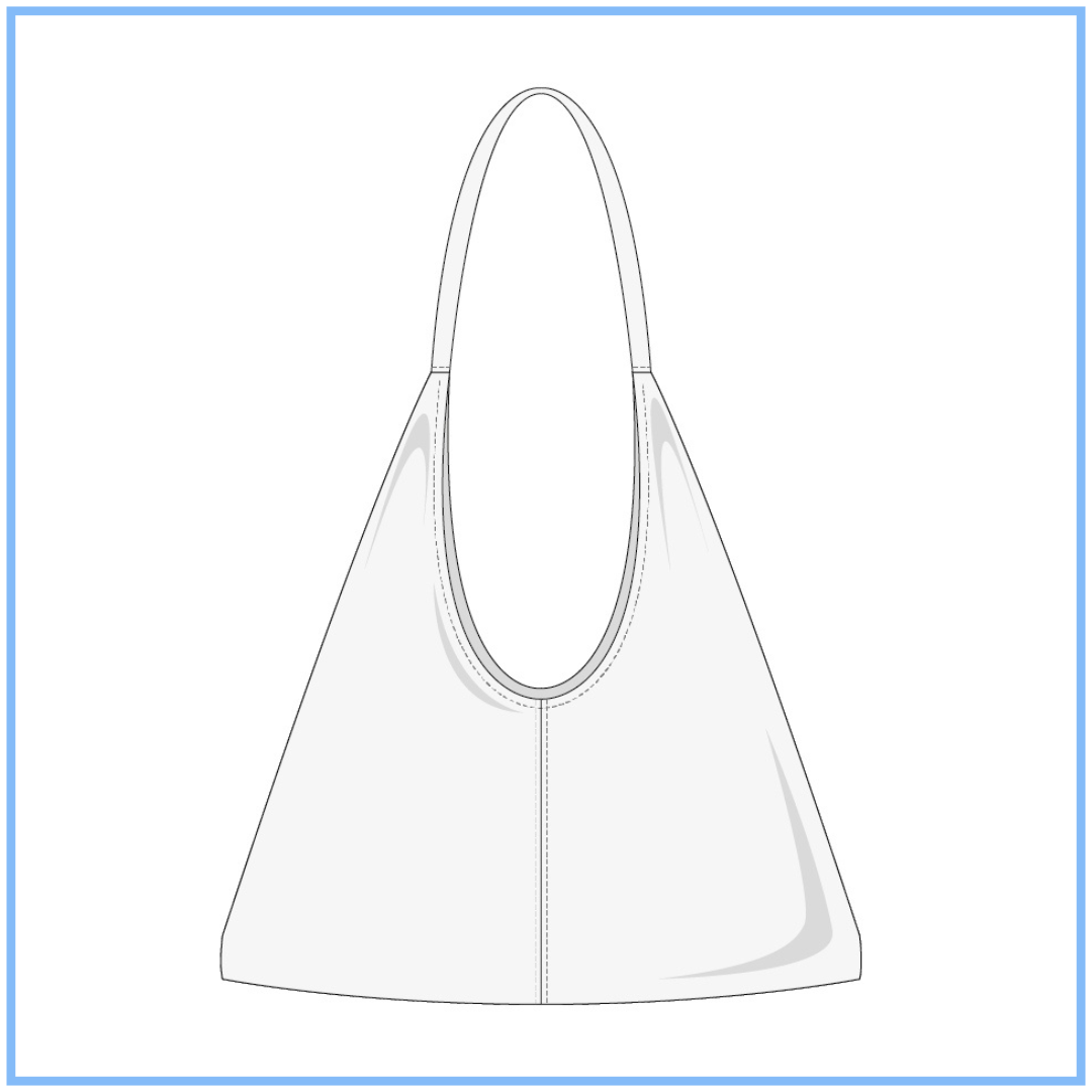 BAG SEWING PATTERN - TRIANGLE BAG – I Can Make Bags